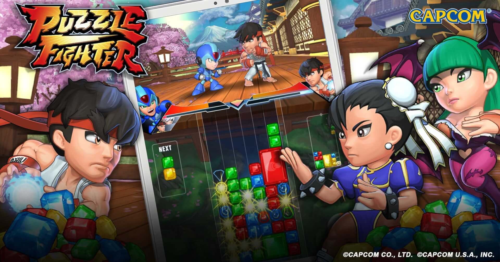 Puzzle Fighter da Capcom chega aos celulares e tablets ainda nesta semana - Última Ficha
