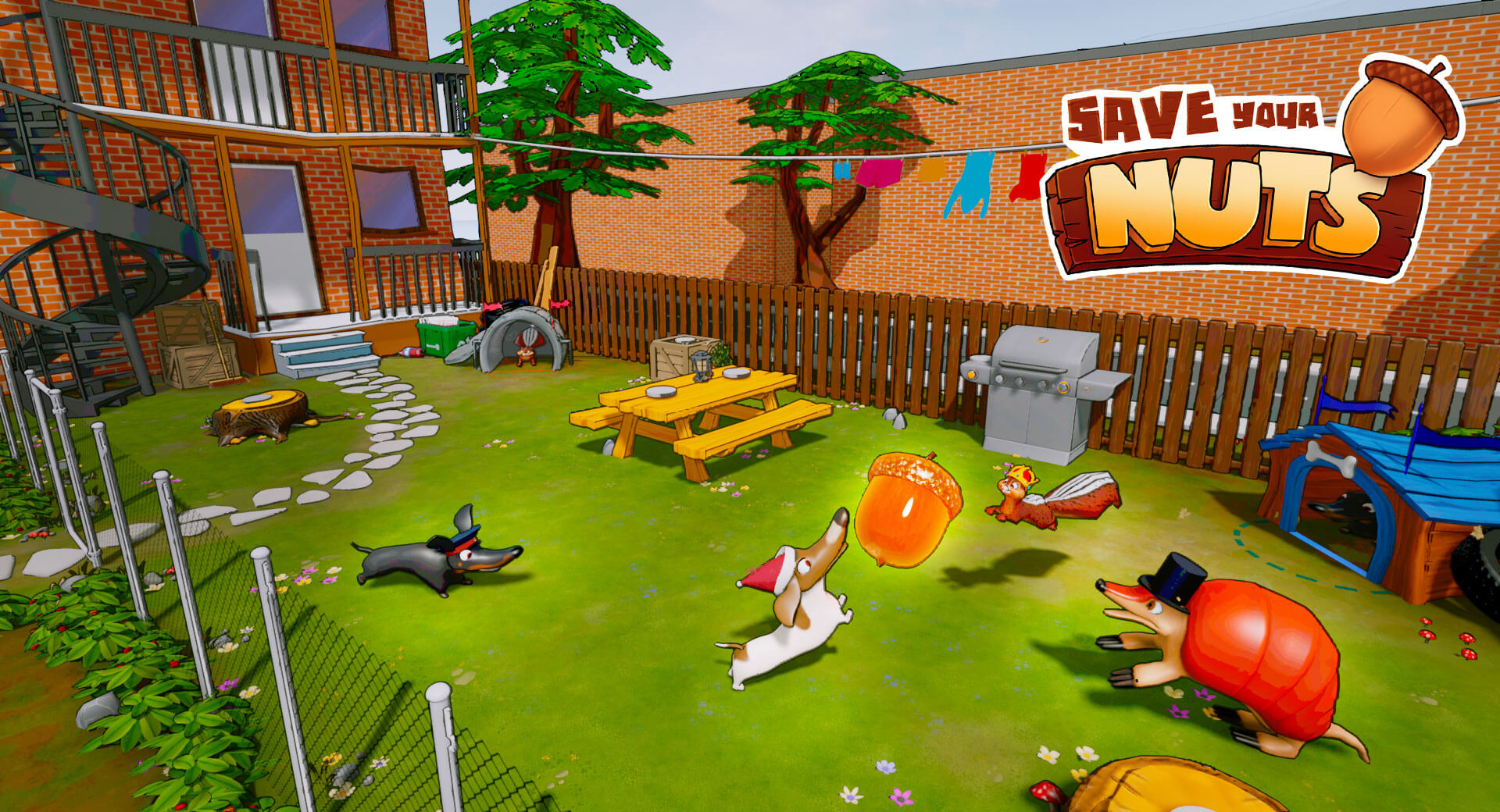 Preview: Save your nuts: Divirta-se nesse jogo de Couch Party! - Última ...