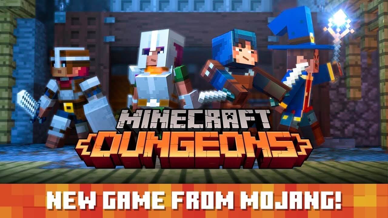 E3 Xbox: Minecraft: Dungeons confirmado para 2020 - Última Ficha