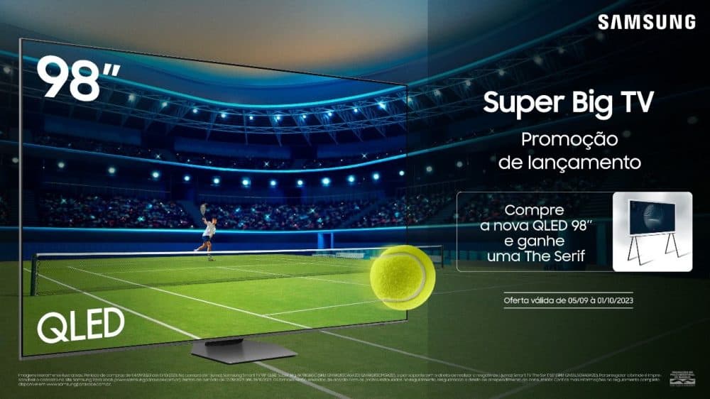 Samsung telas gigantes OLED e QLED de até 98 polegadas - Última Ficha